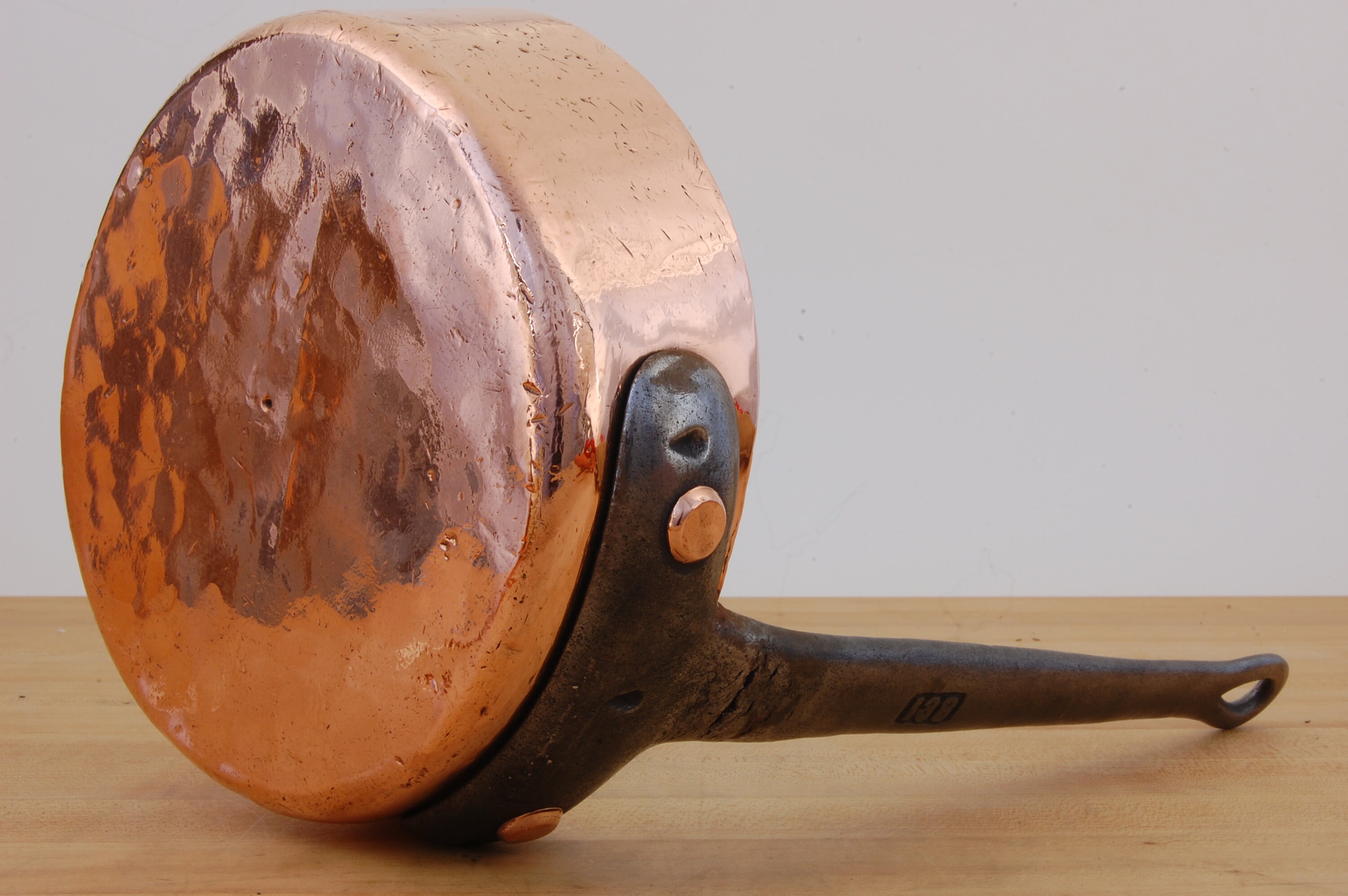 7 Heavy Copper Fry Pan. Great Markings. Spectacular Pan. Don't Let This ...