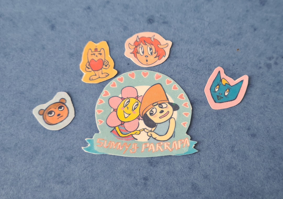 Parappa the Rapper Stickers - Etsy