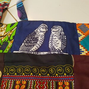 Apron Patchwork African Print (ankara), Vibrant Unique Patchwork Colors ...