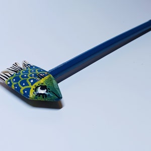 African Hand Made Pencils, African Animal Heads, Hand Carved and ...