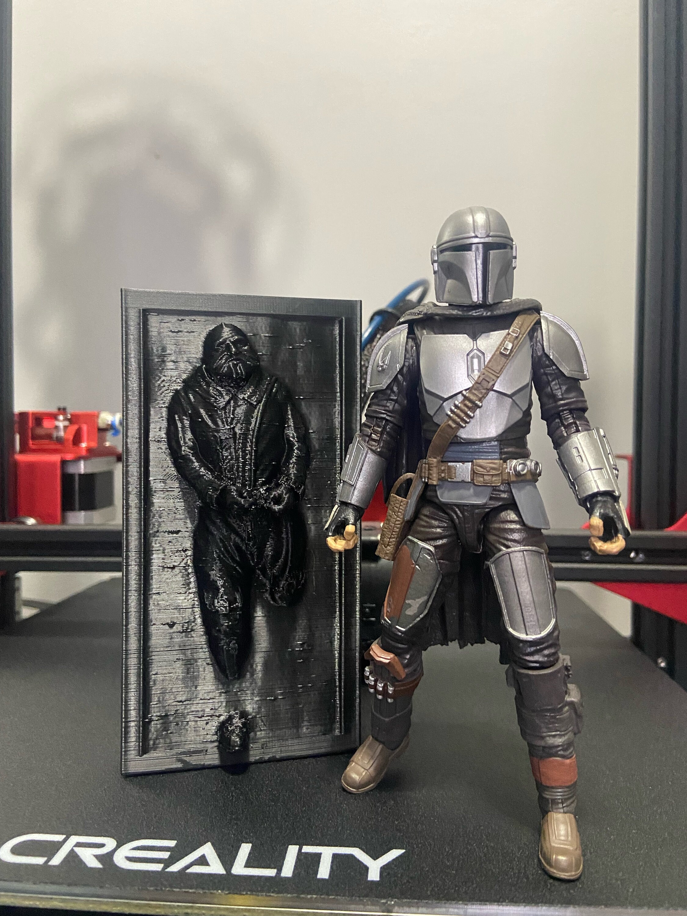 The Mandalorian Mythrol in Carbonite 3d Print STL OBJ File for - Etsy ...