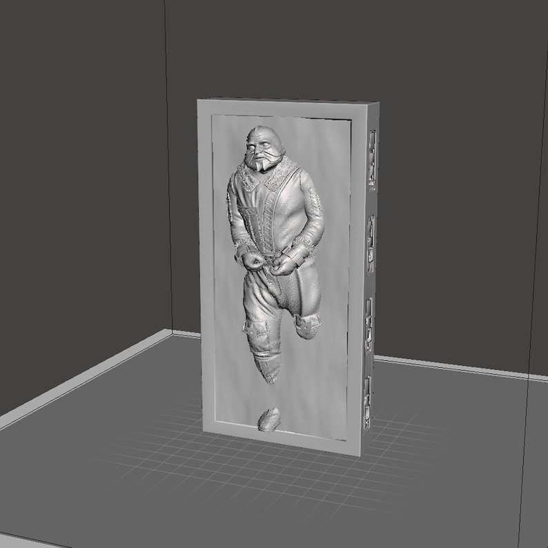 Mythrol in Carbonite 3D Print File, Star Wars Action Figure STL OBJ - Etsy