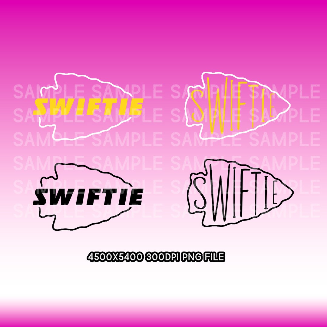 Swiftie Football Kansas City Chiefs Taylors Version PNG Instant ...