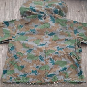 Old ARMY JACKET DDR / Nva*field Jacket*flower Camouflage Jacket With ...