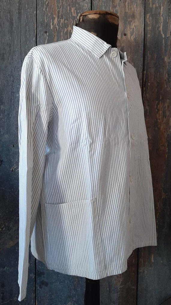 old 60s work jacket from the butcher / butcher *BUTCH… - Gem