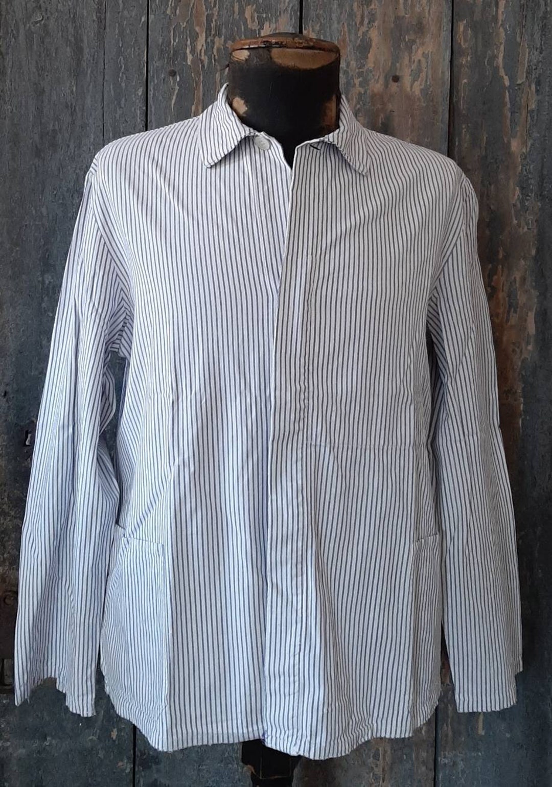 Old 60s Work Jacket From the Butcher / Butcher*butcher Jacket*butcher ...