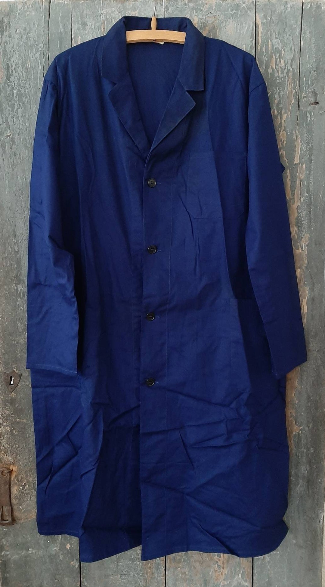 Old & Unused 60s LOTUS Work Smock*artist Smock*cotton Smock*work Coat ...