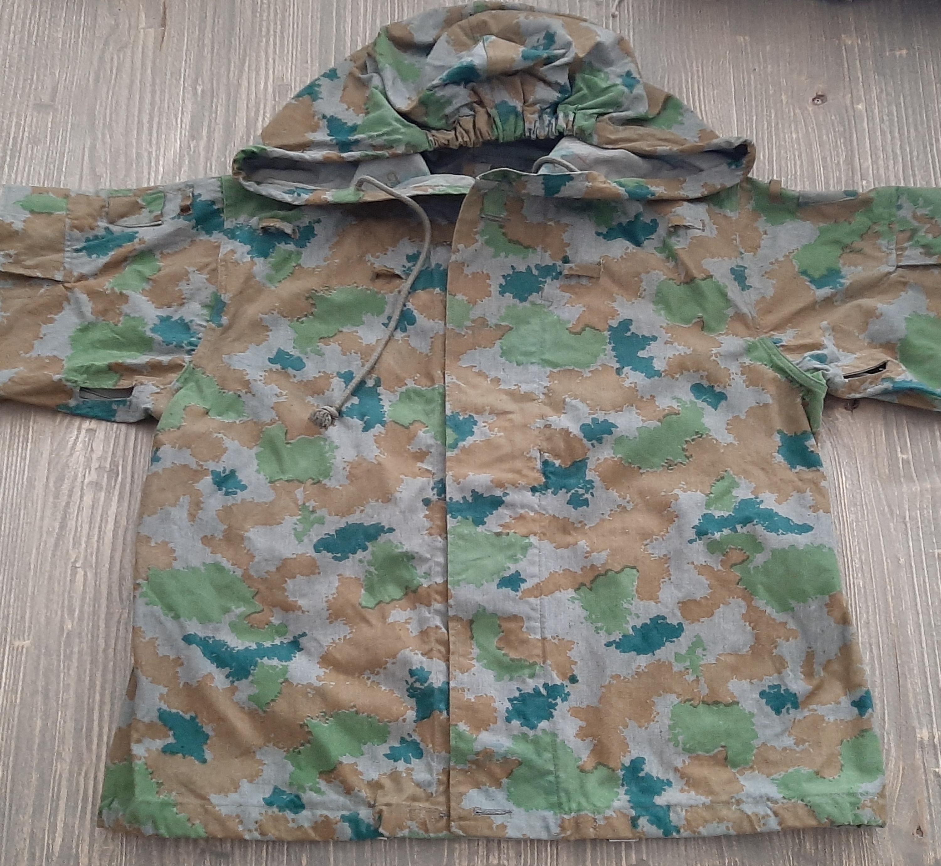 Old ARMY JACKET DDR / Nva*field Jacket*flower Camouflage Jacket With ...