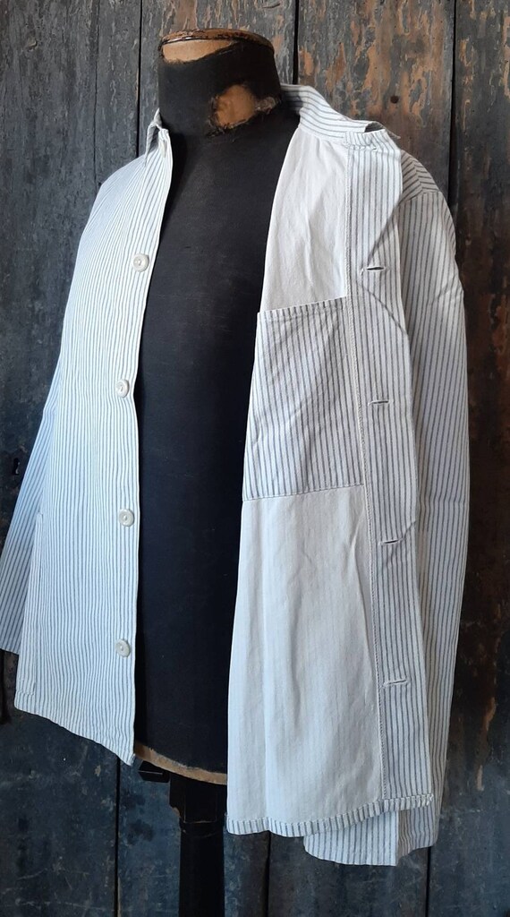 old 60s work jacket from the butcher / butcher *BUTCH… - Gem