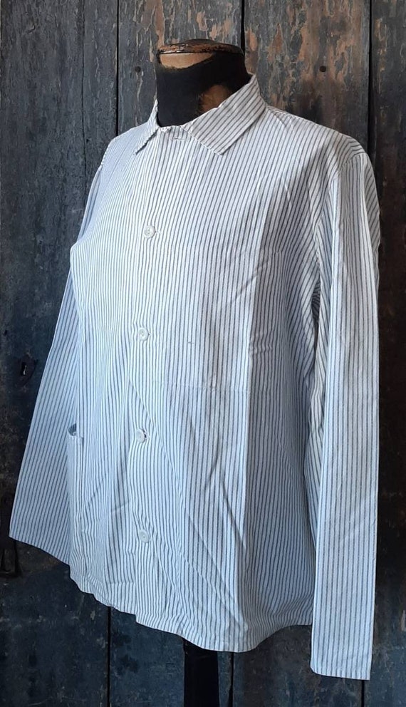 old 60s work jacket from the butcher / butcher *BUTCH… - Gem