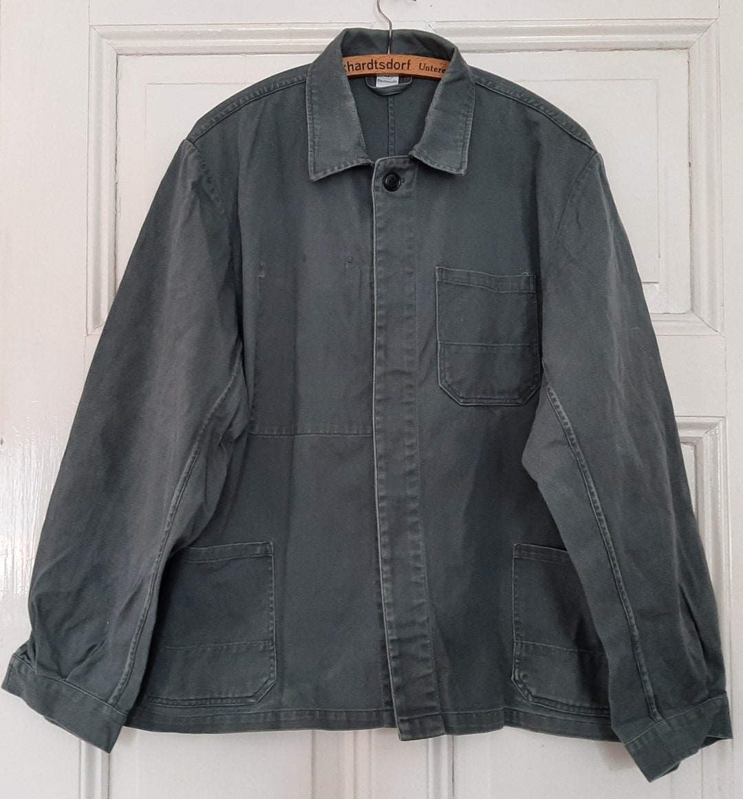 RARE Antique Green Work Jacketmen's Jacketmen's Jacketworker ...