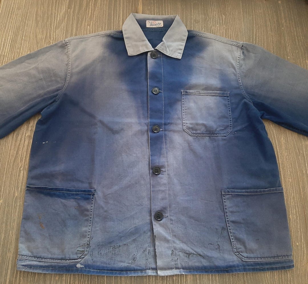 Old WORK JACKET*CHOIR Jacket*men's Jacket*men's Jacket From "friendship ...