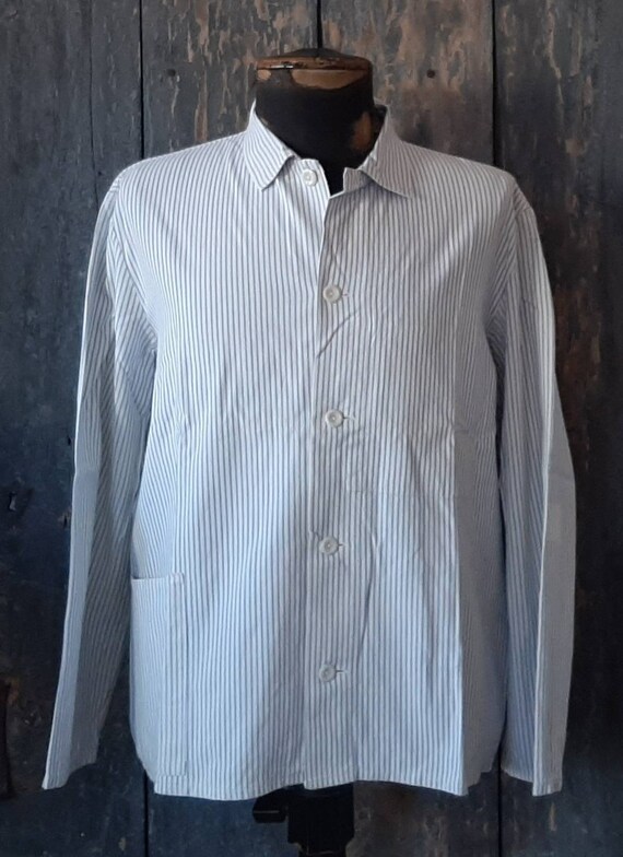 old 60s work jacket from the butcher / butcher*BUTCHE… - Gem