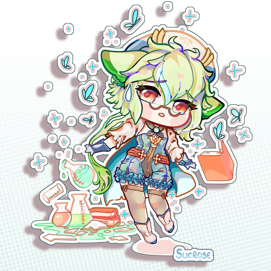 Chibi Art Commission Chibi Character Digital Art Pet - Etsy