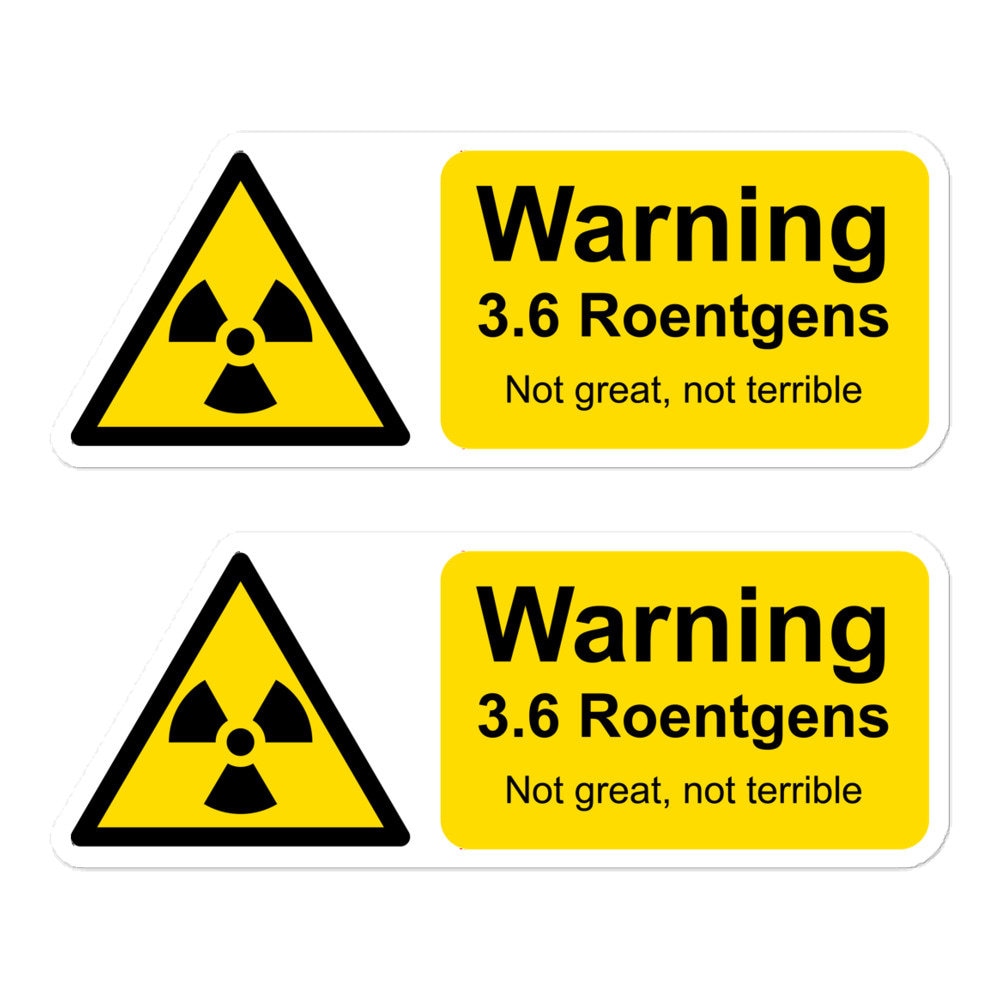 Chernobyl 3.6 Roentgens: Not Great, Not Terrible - Parody Warning ...