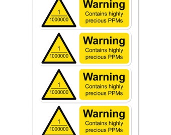 Exploding Capacitors Hazard Diamond Parody Warning Sticker - Etsy