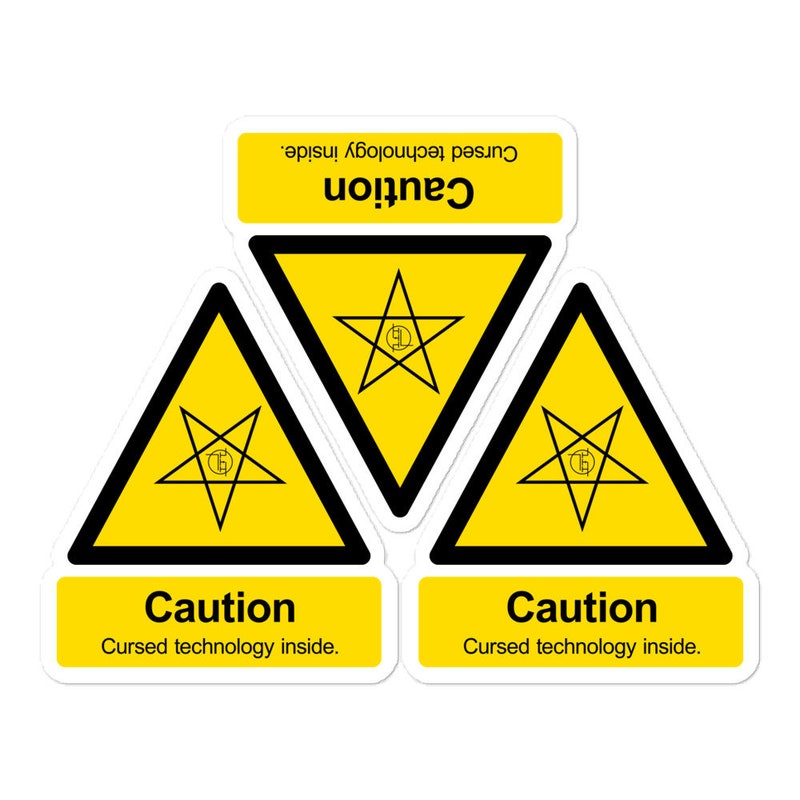 Use Caution Stickers - Etsy