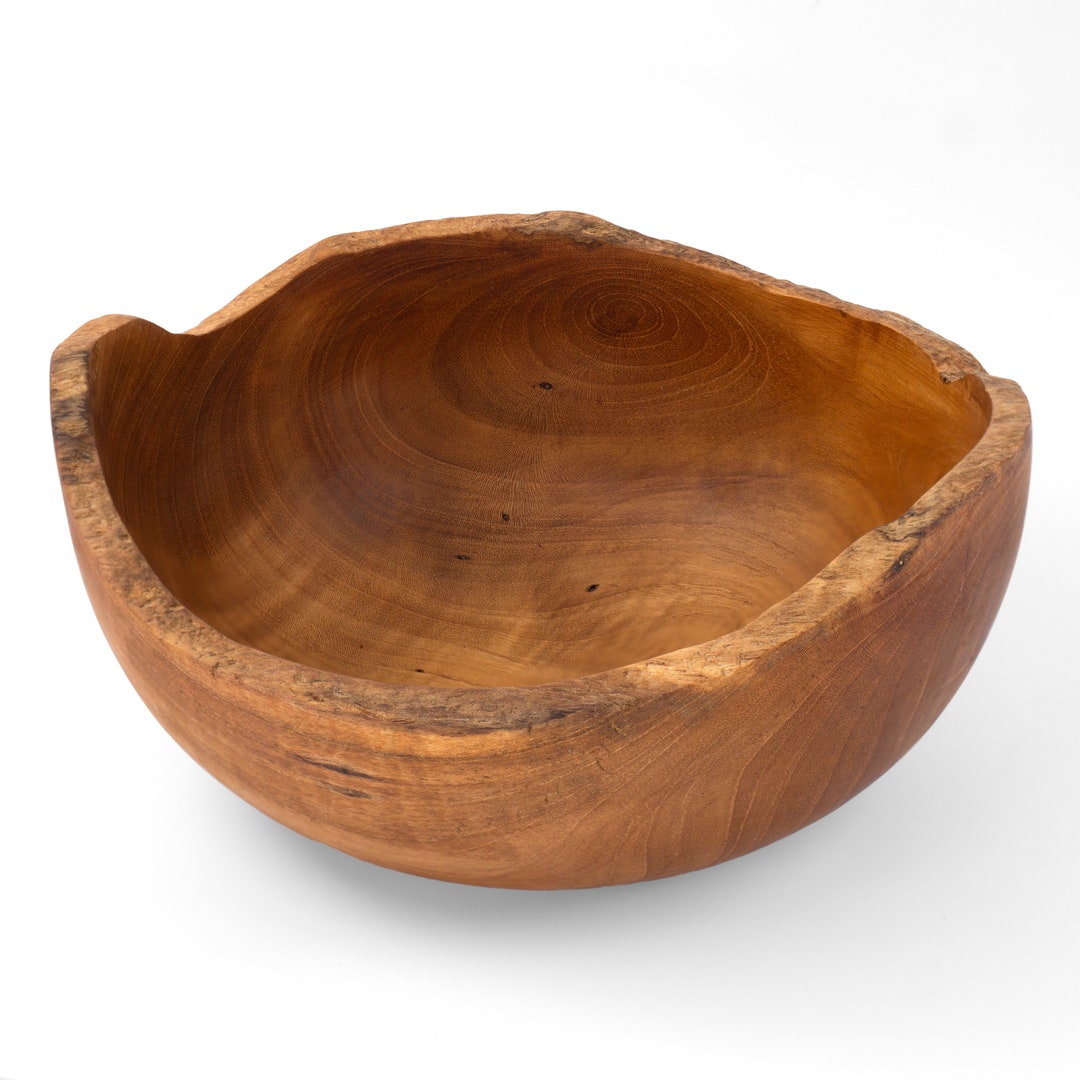 Medium Live Edge Rustic Java Teak Root Bowl - Etsy