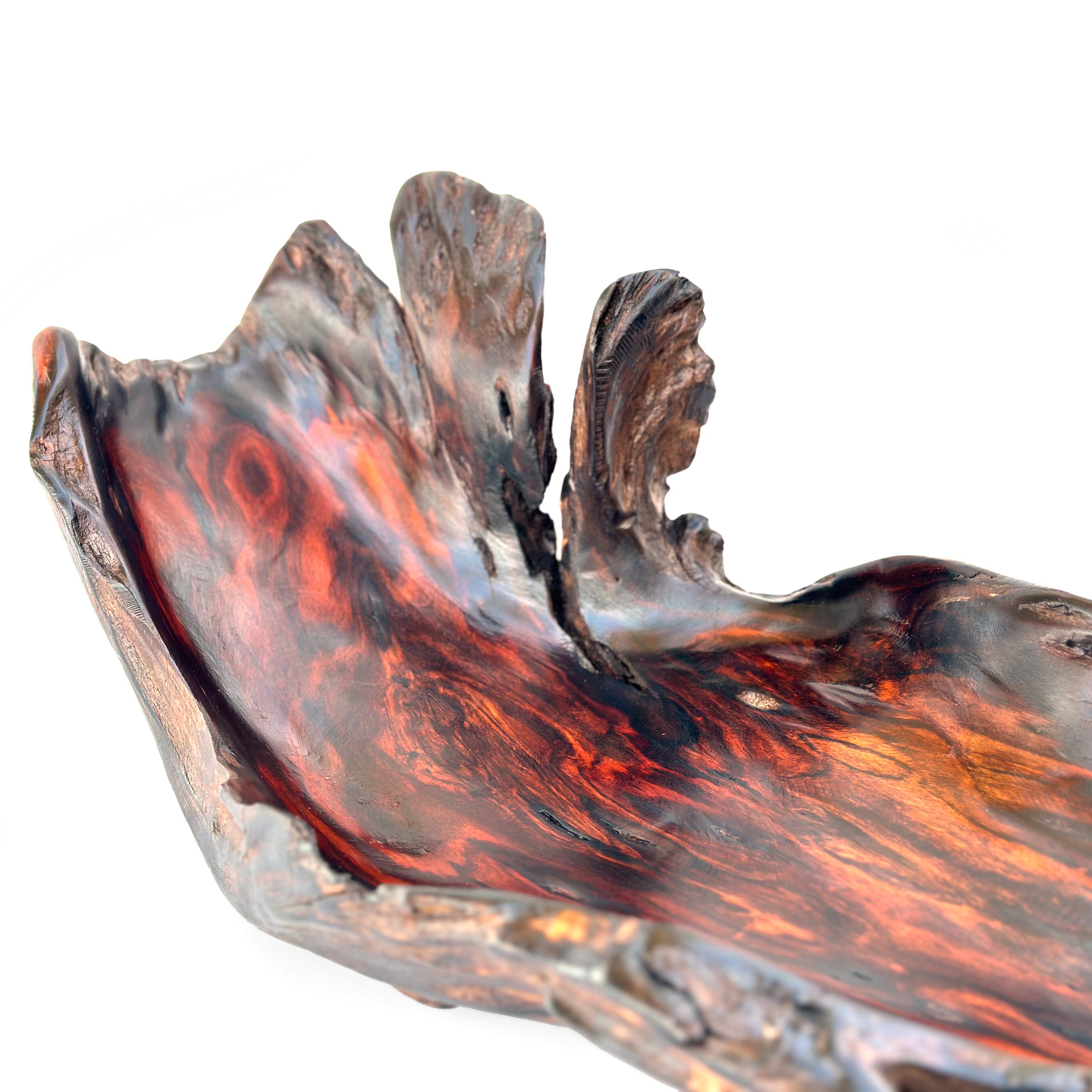 Rosewood Live Edge Centerpiece Bowl - Etsy