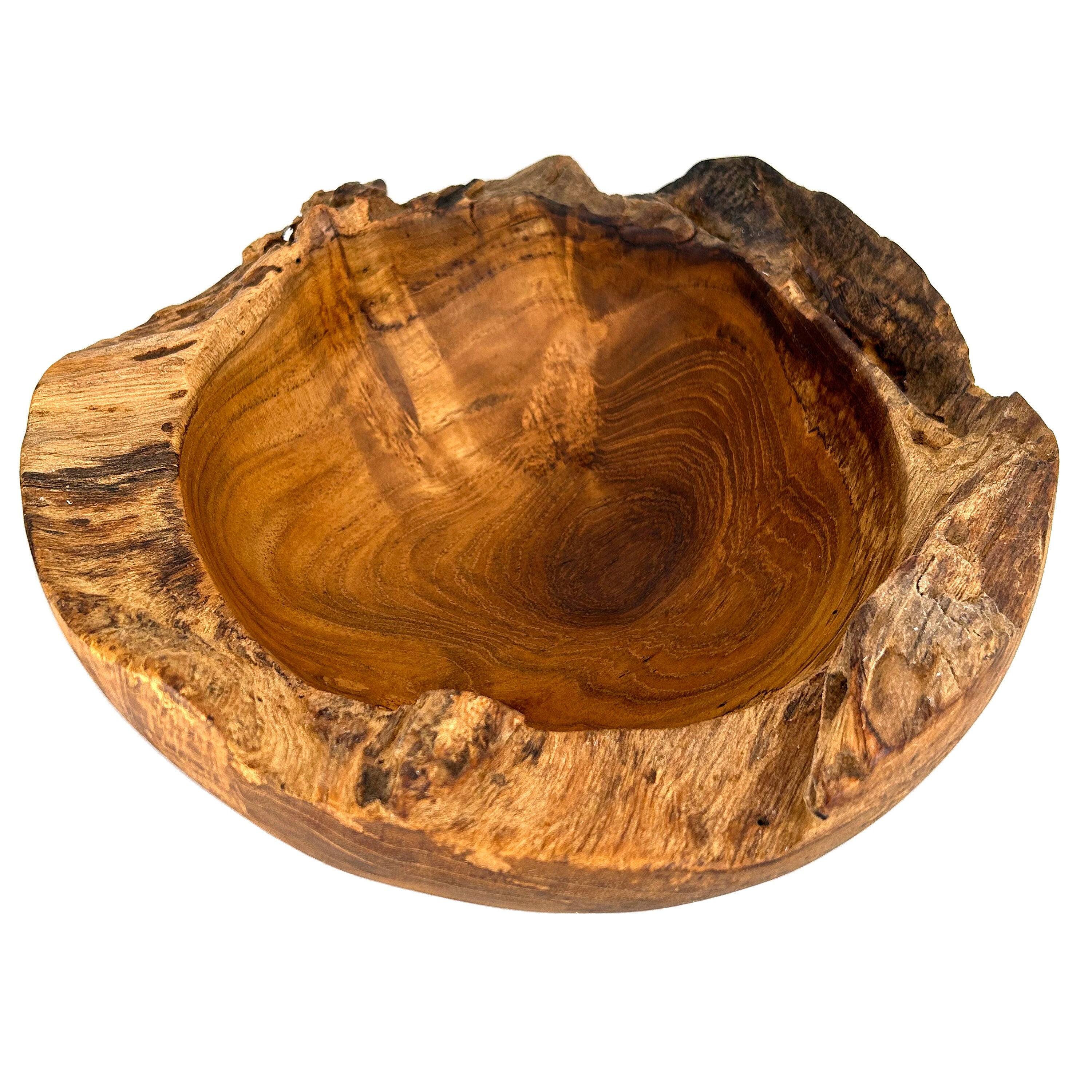 Large Live Edge Rustic Java Teak Root Bowl - Etsy