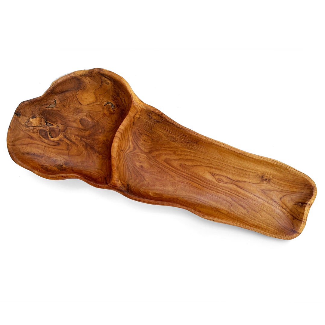 Extra Large 27 in Java Teak Wood Fruit Serving Bowl - Etsy