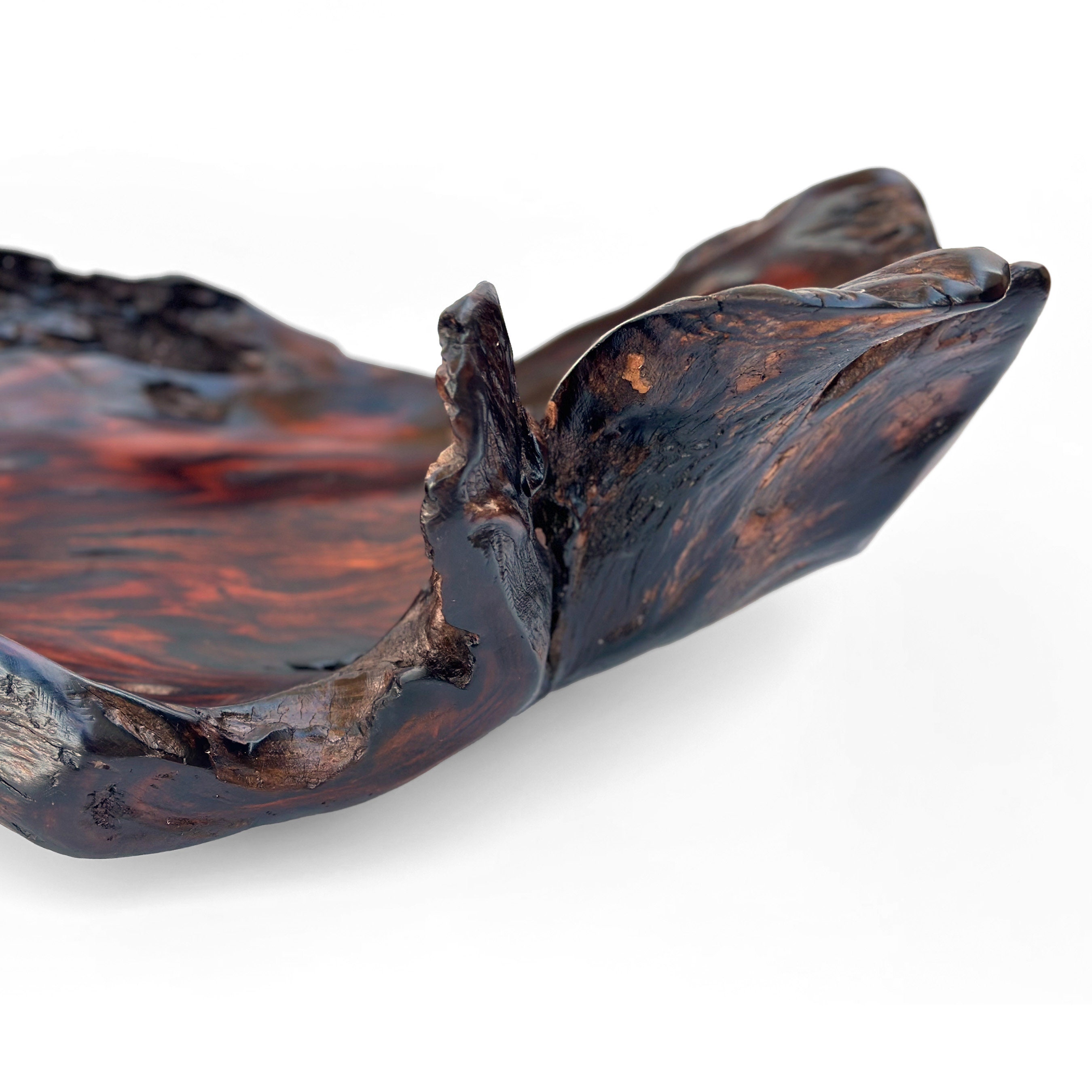 Rosewood Live Edge Centerpiece Bowl - Etsy