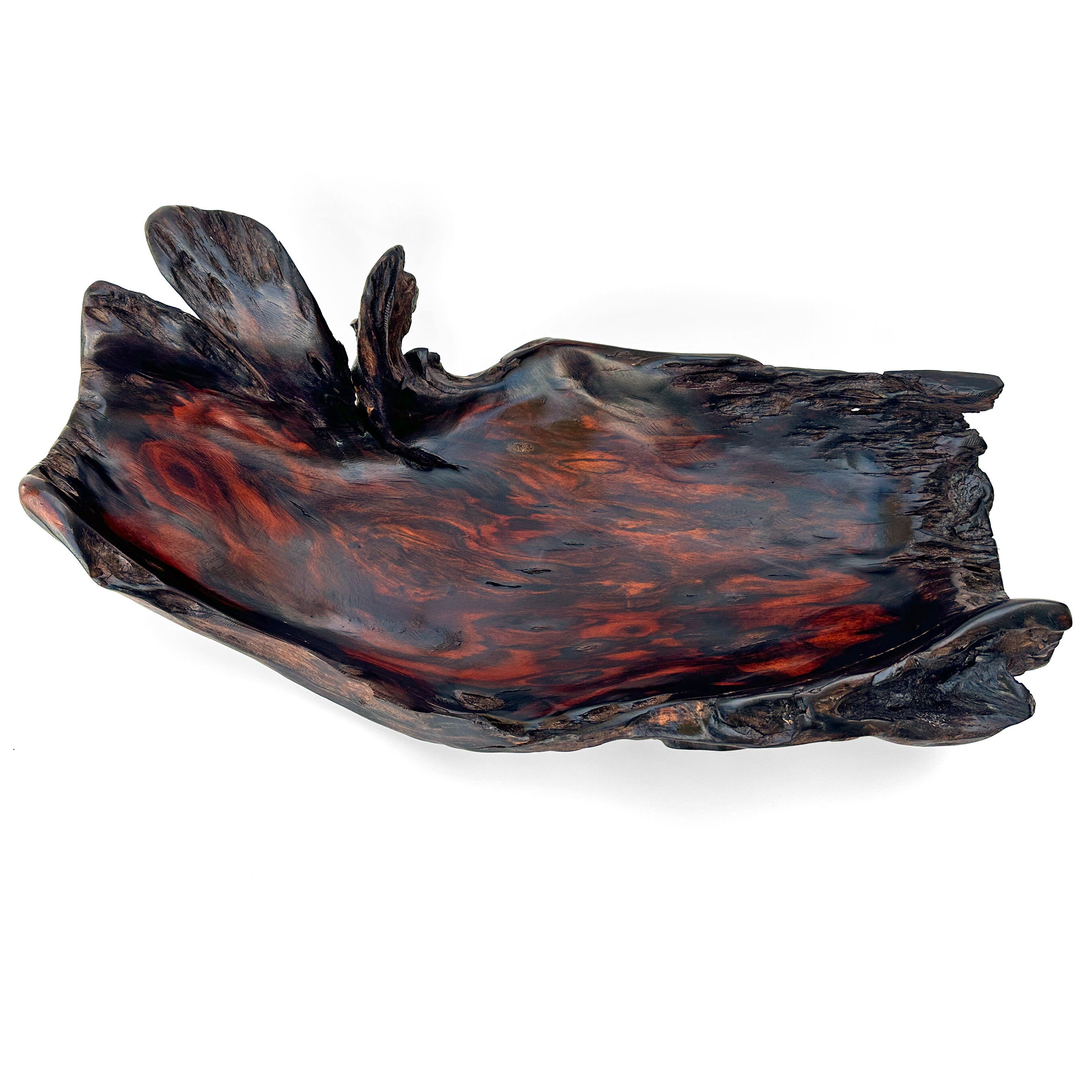 Rosewood Live Edge Centerpiece Bowl - Etsy