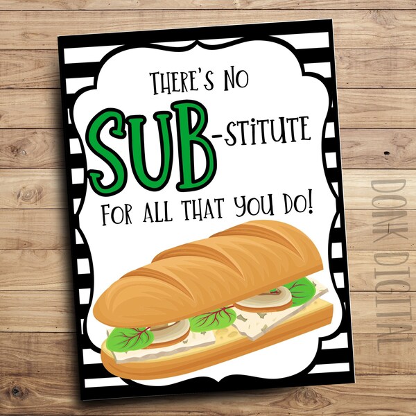 Subway Sandwich - Etsy