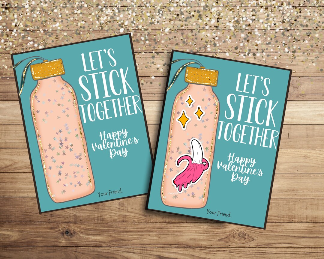 Water Bottle Sticker Valentines -sticker Valentine's- Printable ...
