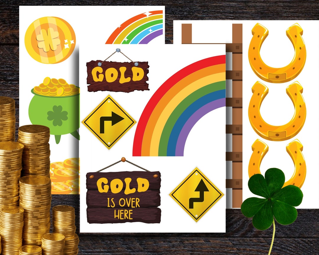 DIY Leprechaun Trap- St Patricks Day Printable - DIY St. Patricks Day ...