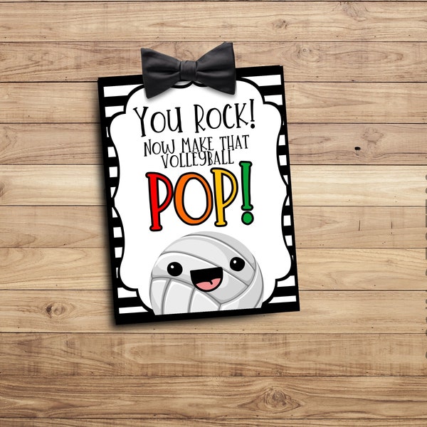 Volleyball Good Luck Cards - Etsy