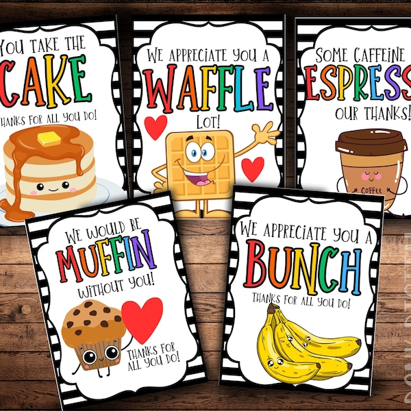 Thank You Breakfast Ideas - Etsy