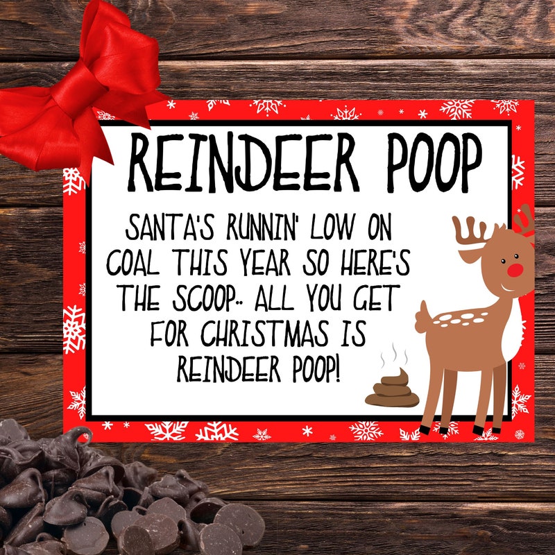 Reindeer Poop - Etsy