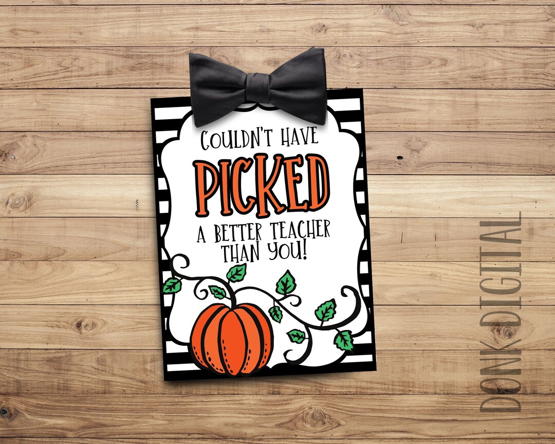Halloween Teacher Appreciation Tag: Spooky Treats Gift (PDF) - Etsy