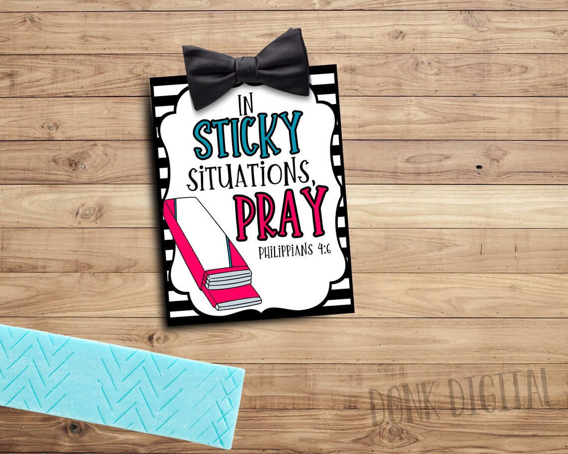In STICKY Situations PRAY- Sunday School Printable - Church Printable ...