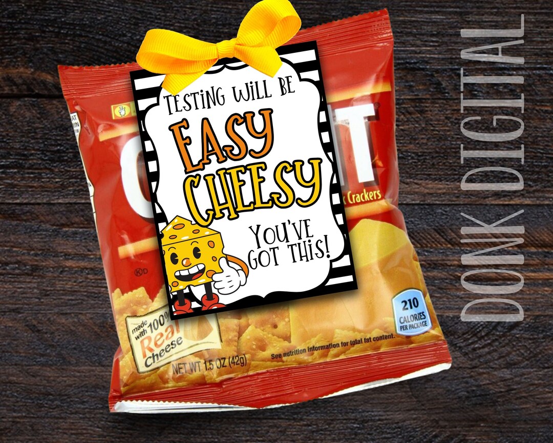 Testing Will Be EASY CHEESY Testing Encouragement Encouragement Tag ...