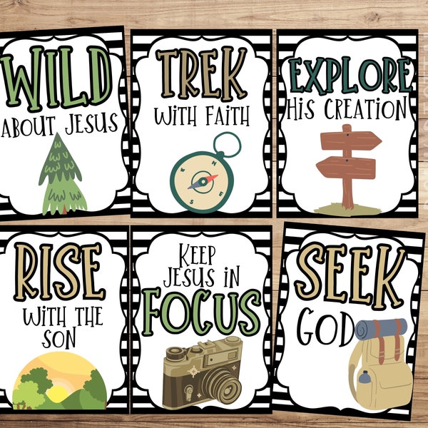 Safari Vbs Svg - Etsy