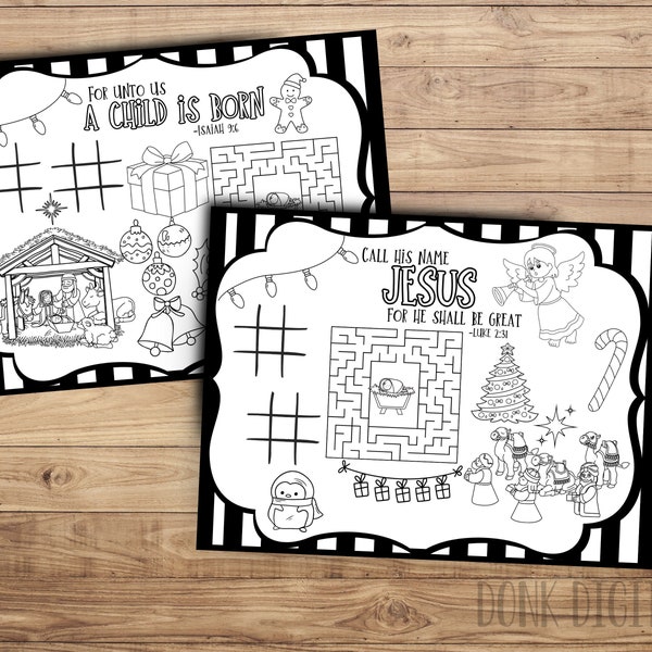 Religious Placemats - Etsy