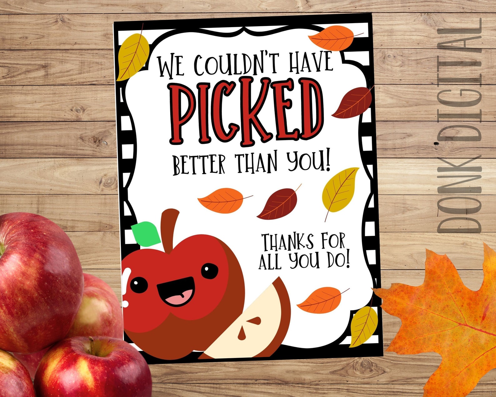Fall Appreciation Sign BUNDLE- Employee Appreciation- Teacher Lunch ...