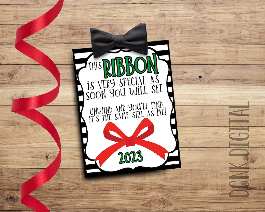 This Ribbon-height Ribbon Keepsake Parent Gift Christmas Gift - Etsy ...