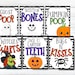 Halloween Candy Labels: Spooky Party Favors (PDF File) - Etsy