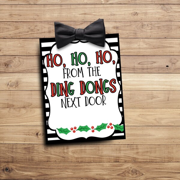 Ding Dong Gift Tag - 60+ Gift Ideas for 2025
