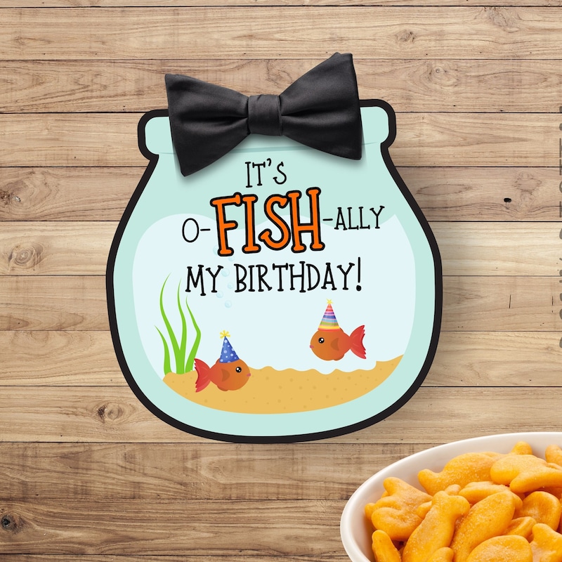 Goldfish Birthday - Etsy