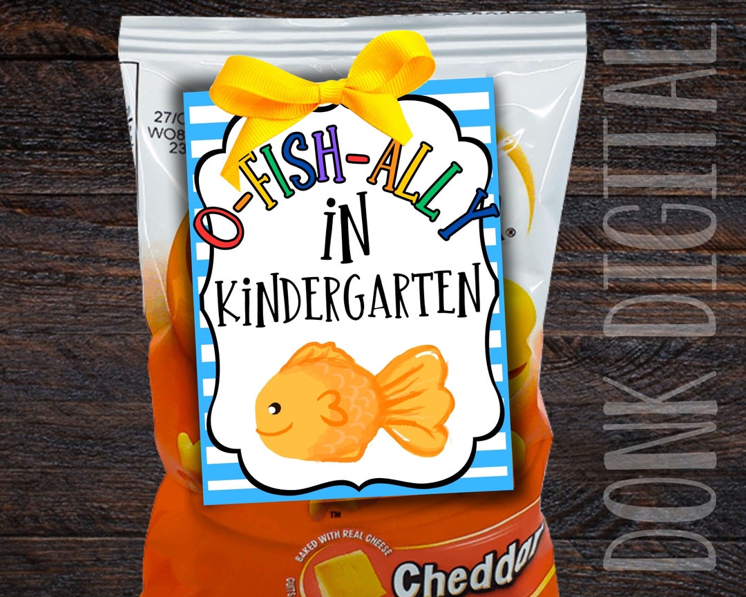 Ofishally in Kindergarten- Kindergarten Tag- Preschool Graduation- - Etsy