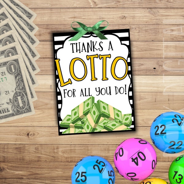 Thanks a Lotto - Etsy