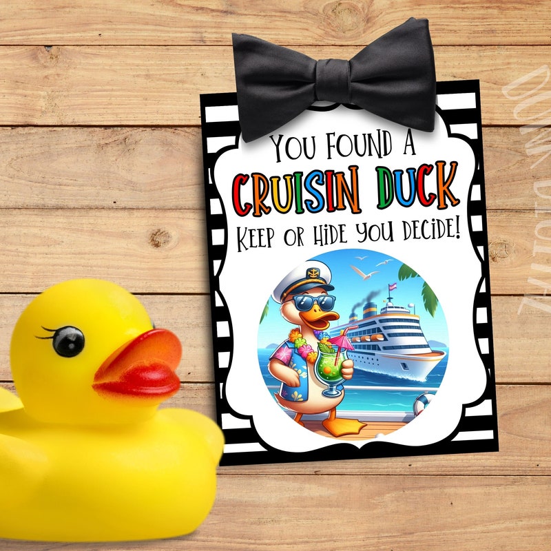 Cruising Duck Labels - Etsy