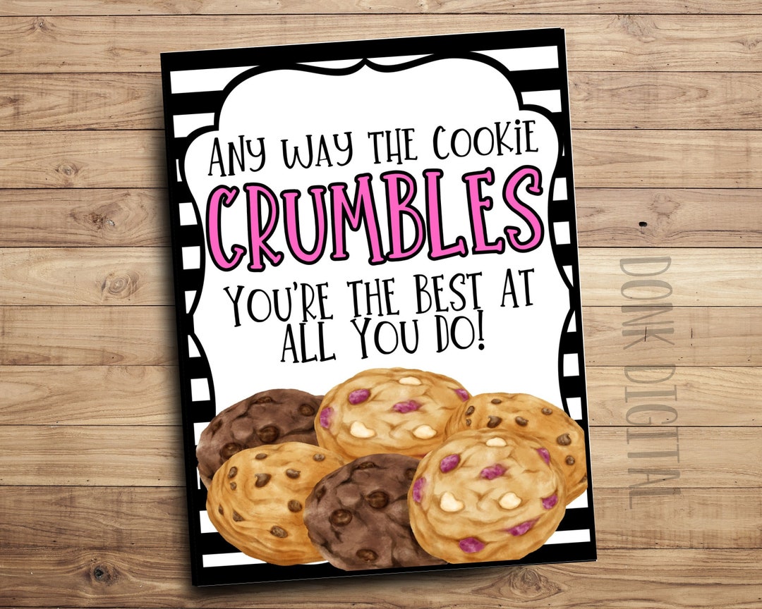 Cookie Appreciation Sign - Employee Appreciation- Employee Lunch- Thank ...