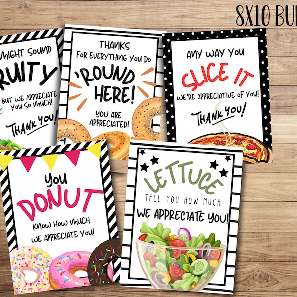 Staff Appreciation Printables - Etsy