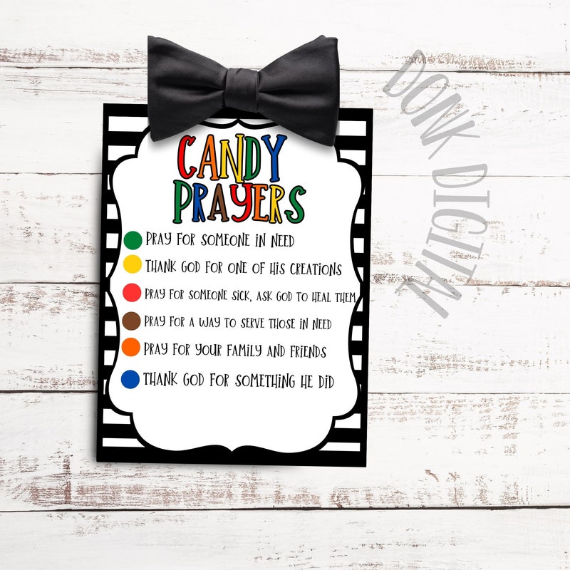Candy Tags - Etsy