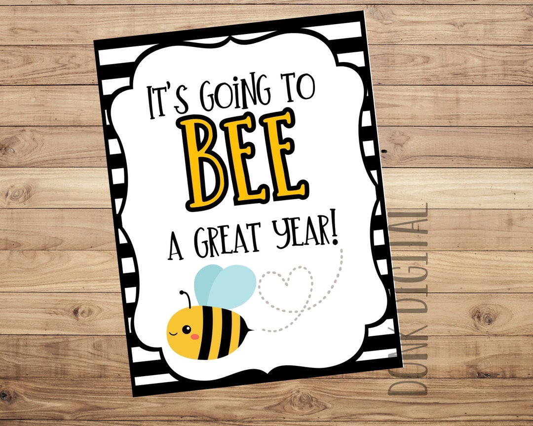 It's Going to BEE a Great Year -student Gift - Classroom Gift - Teacher ...